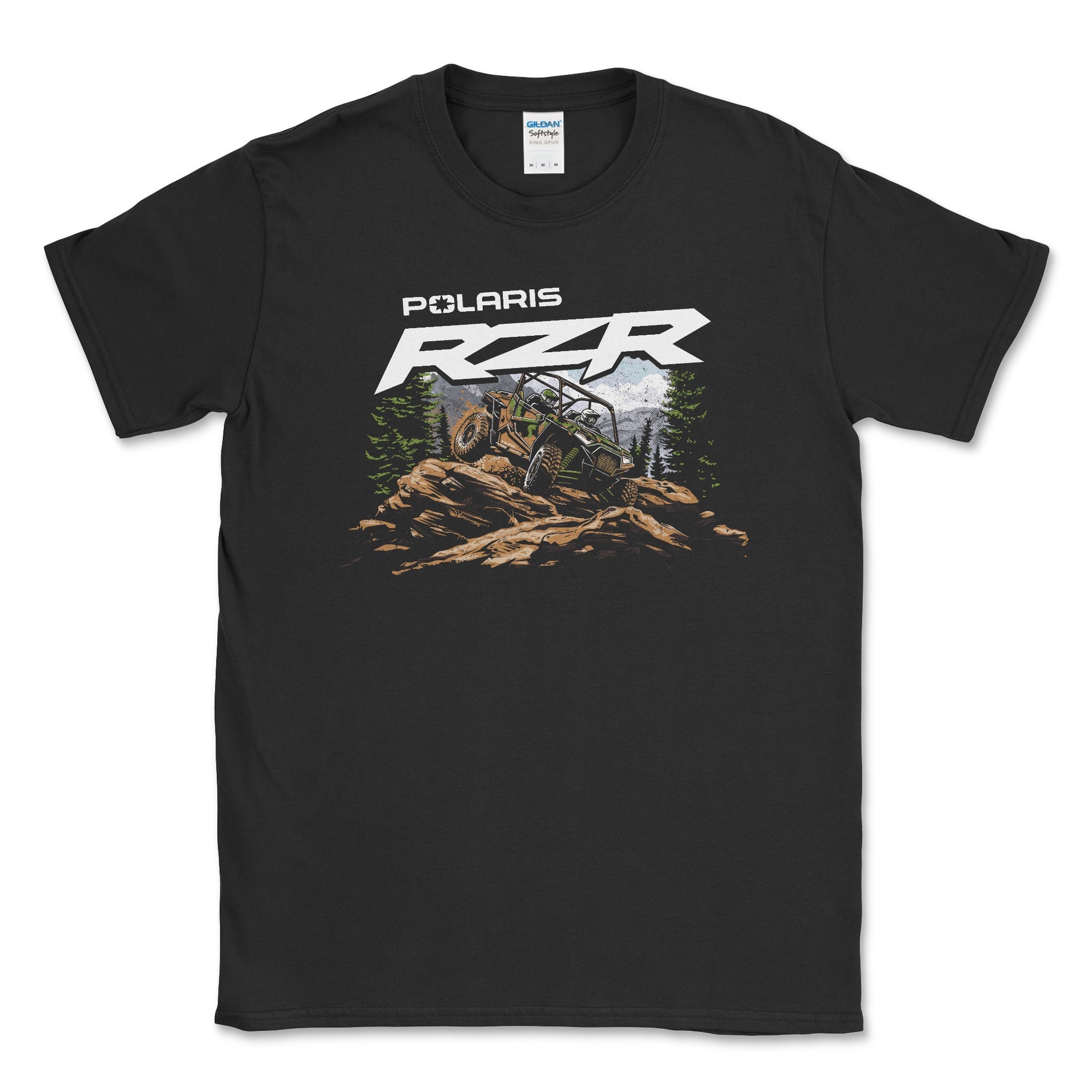 Men's Polaris Big & Tall Tee Shirt-Adventure RZR Off Road - Buy Now!
