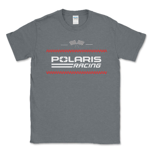 Racing Flag Tee Shirt: Embracing Thrill of Polaris Racing